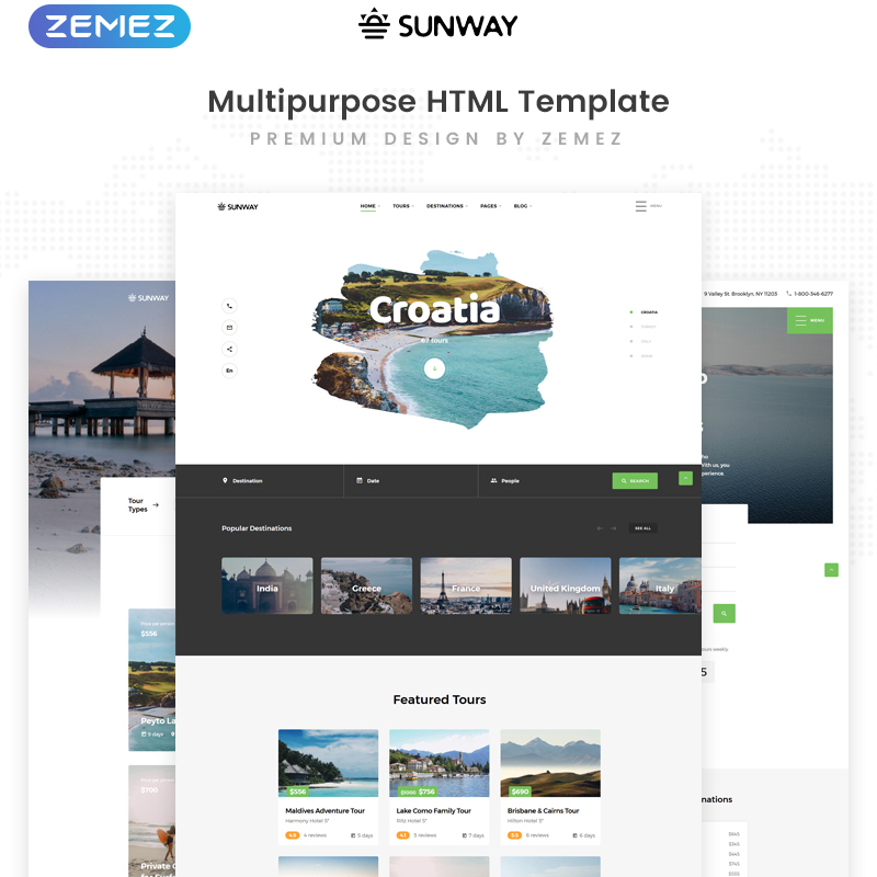 10 Travel Templates To Start Online Business This Fall – DexignLab Blog